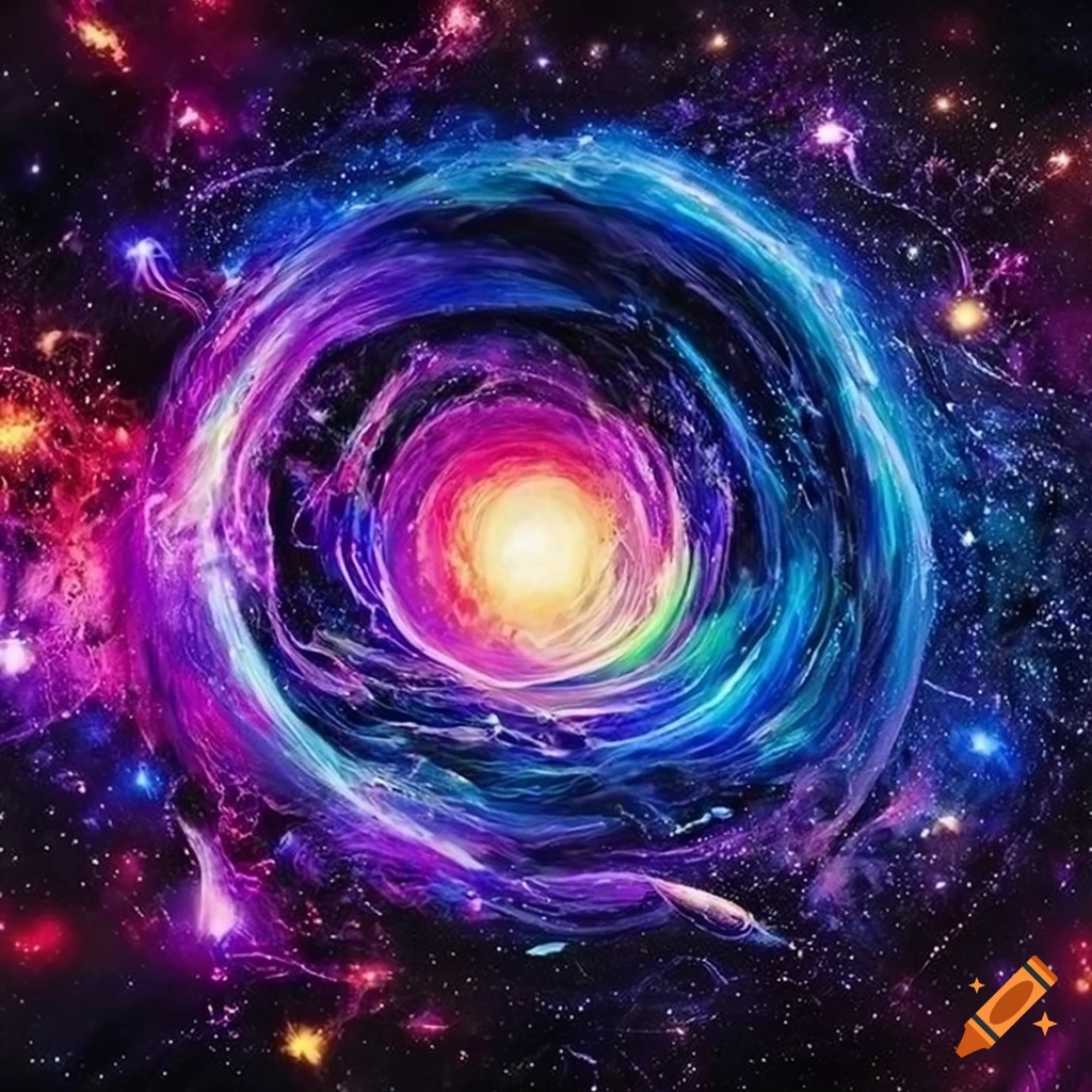 Spinning Nebula Drawings