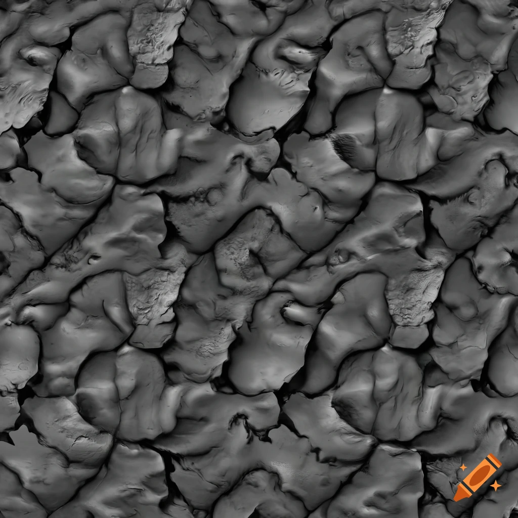 Seamless grayscale dragon scale texture on Craiyon