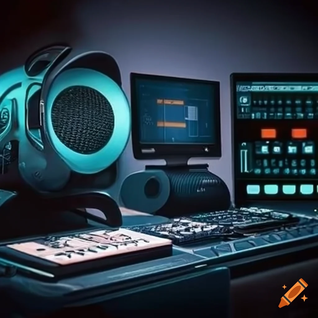 Digital audio tools on Craiyon