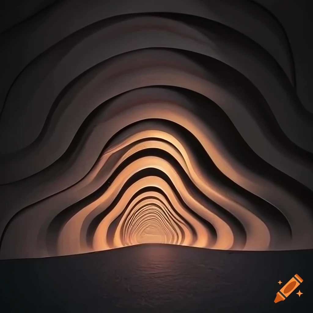 Detailed architectural design with a moth motif