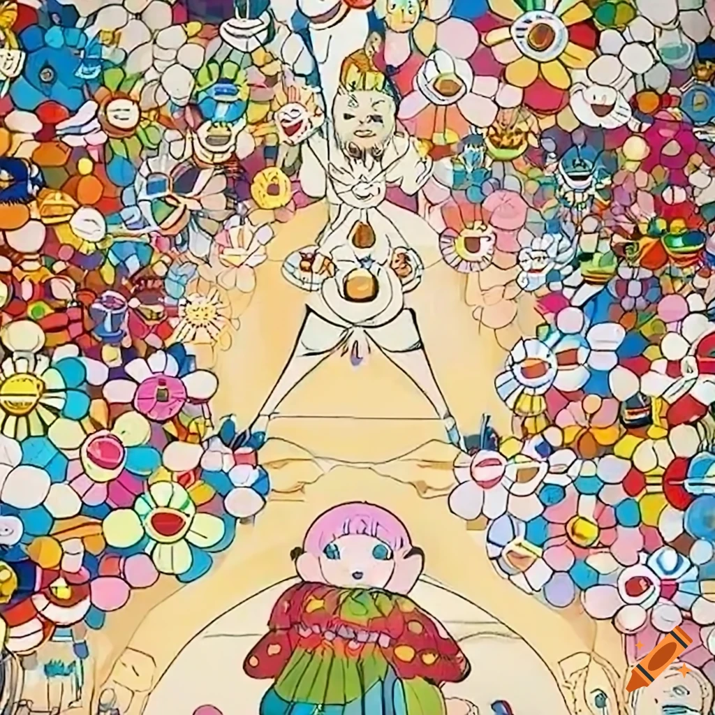 Collaborative Supermarionation artwork by Chris Ware, Takashi Murakami ...