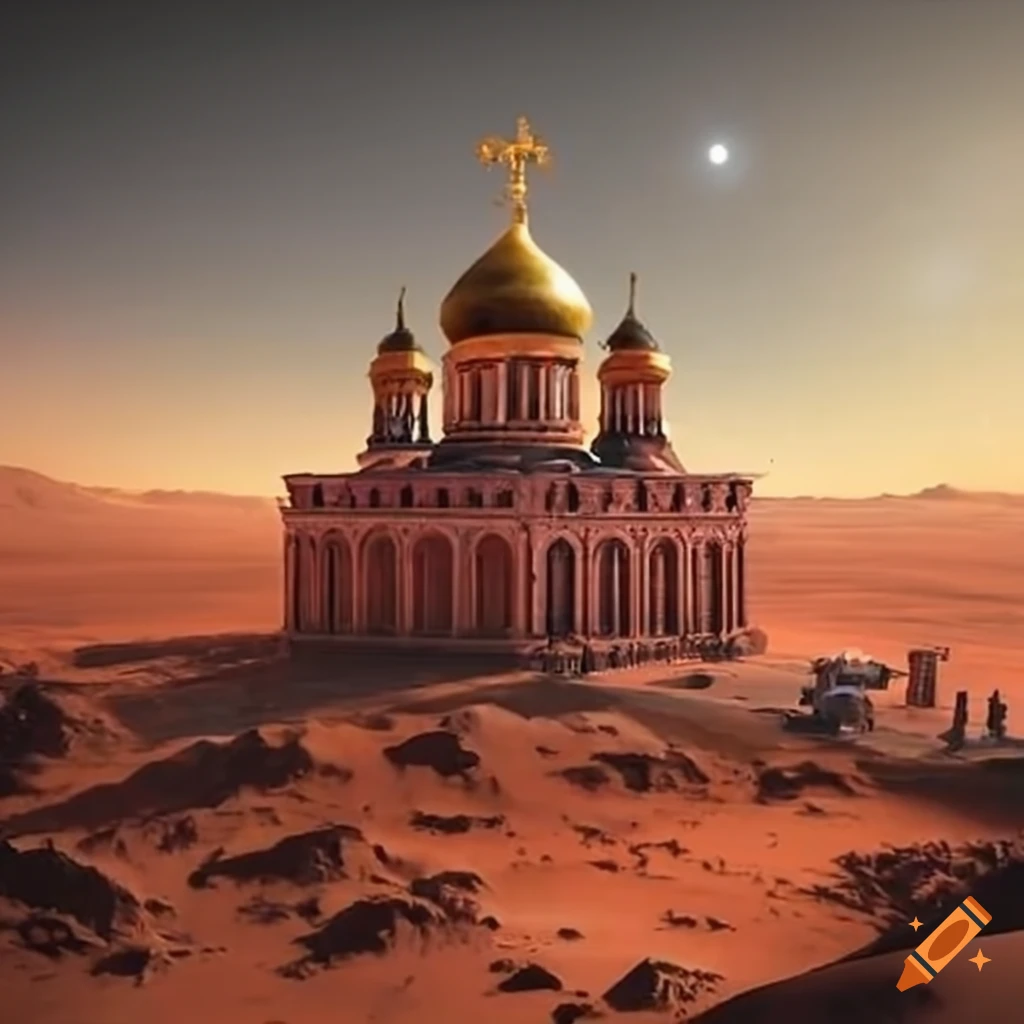 Orthodox cathedral on mars
