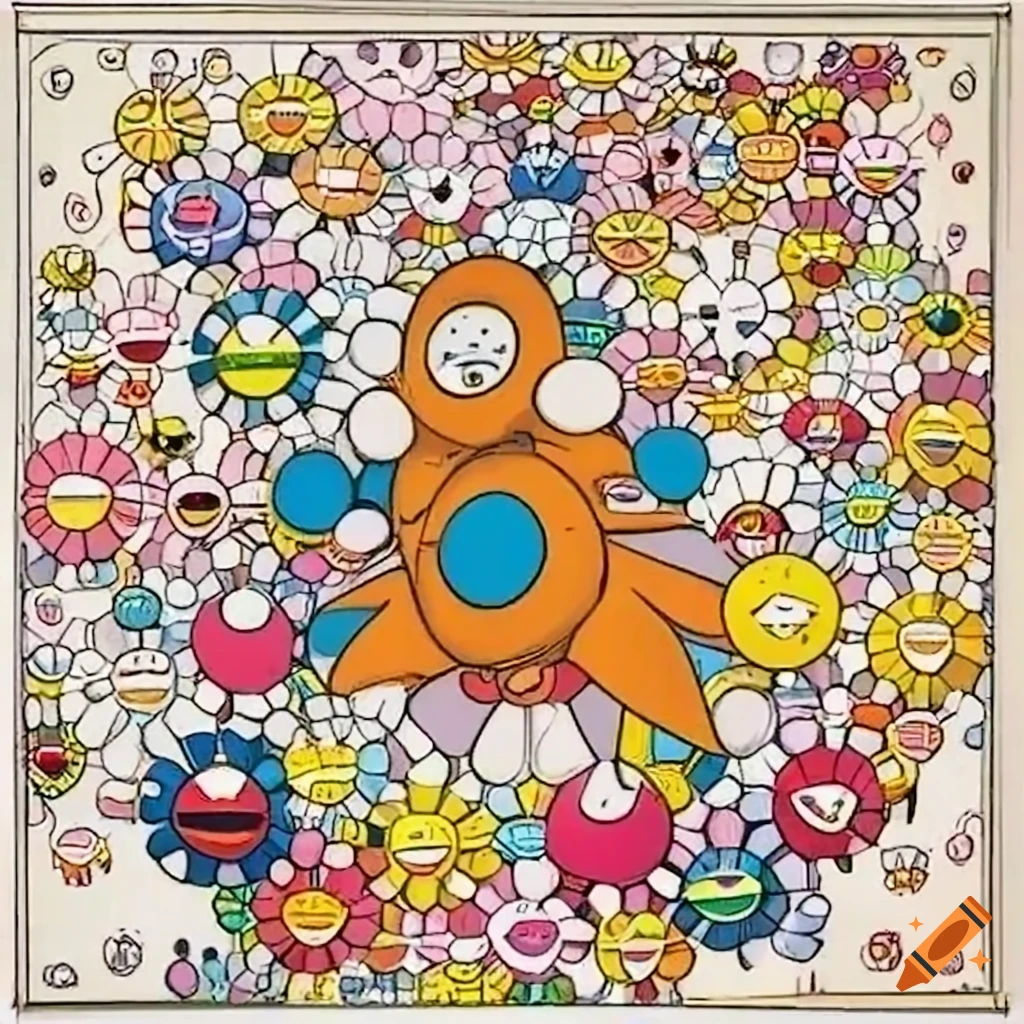 Collaborative Supermarionation artwork by Chris Ware, Takashi Murakami ...