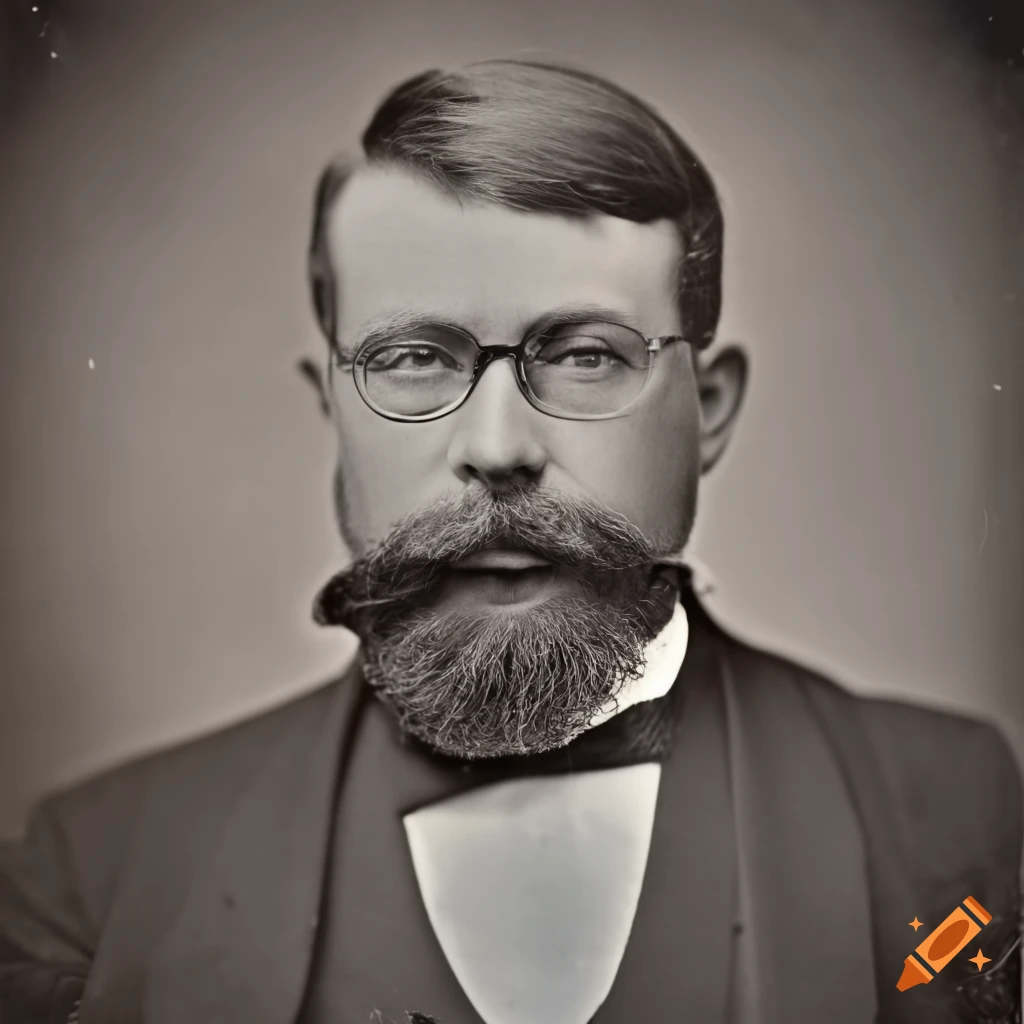 Black and white portrait of a distinguished man in tuxedo on Craiyon