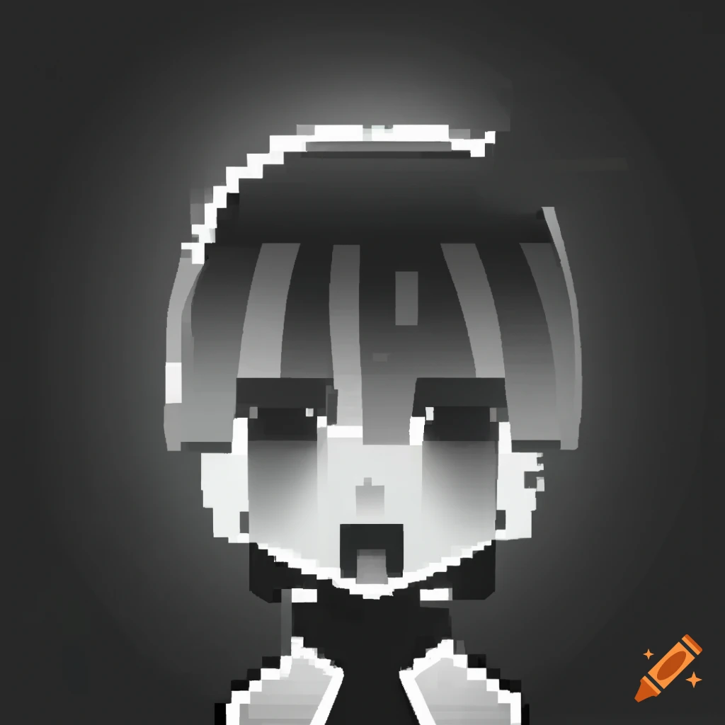 Minecraft user's journey illustration on Craiyon