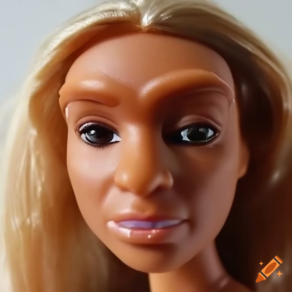 Neanderthal barbie doll