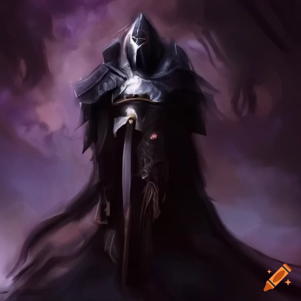 Image of a ghost wearing armor