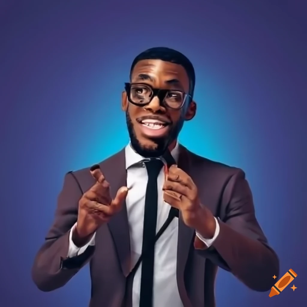 Black man giving a speech