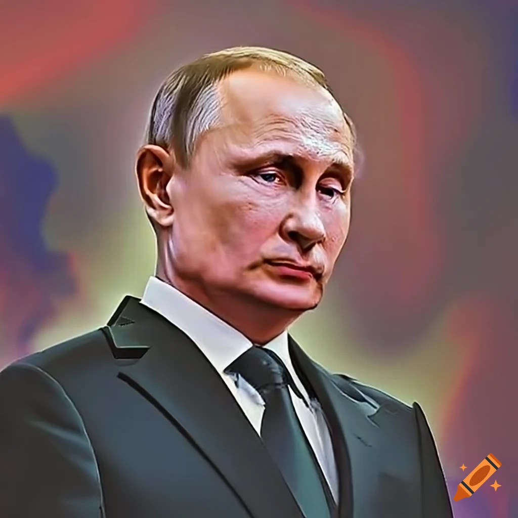 Portrait of vladimir putin Portrait of vladimir putin
