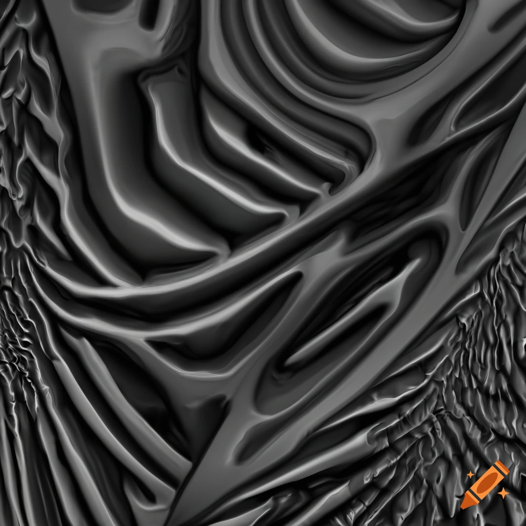 Seamless grayscale rib texture on Craiyon