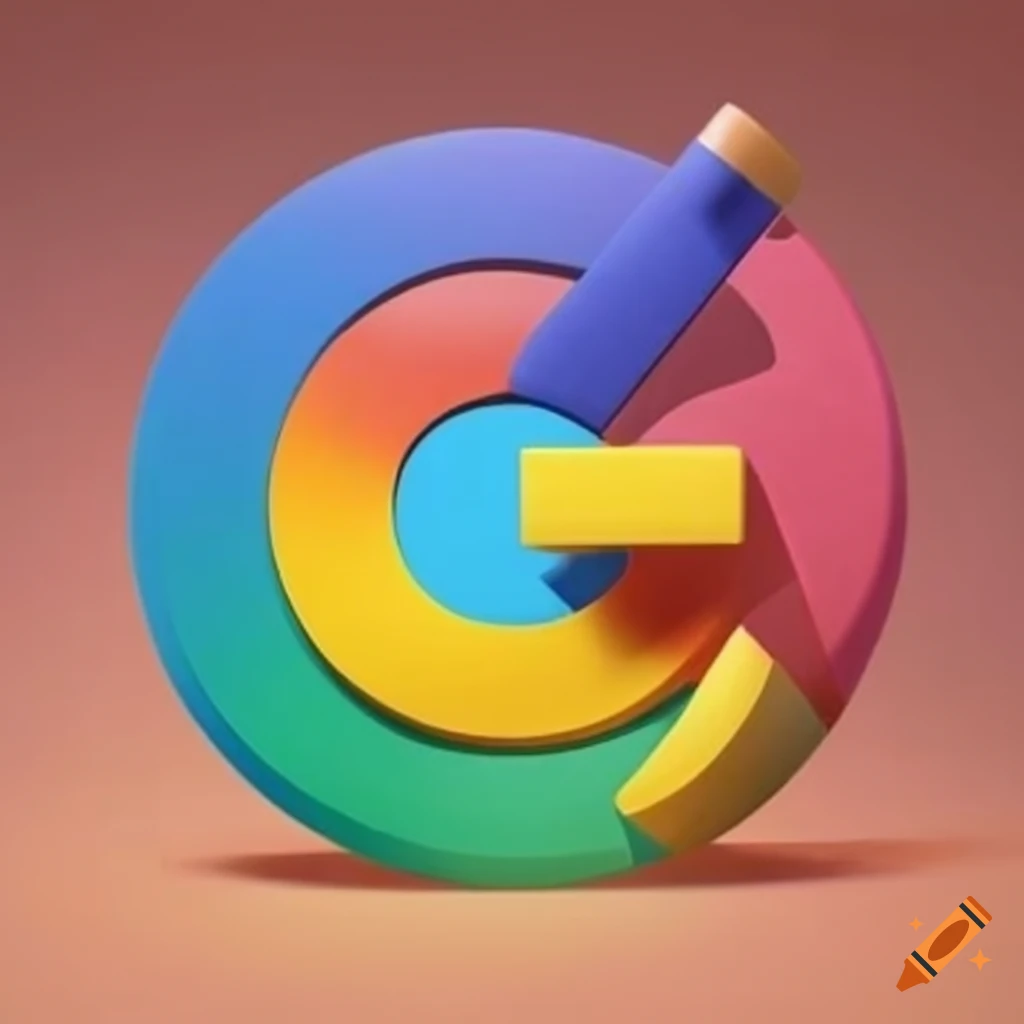 Google logo on Craiyon