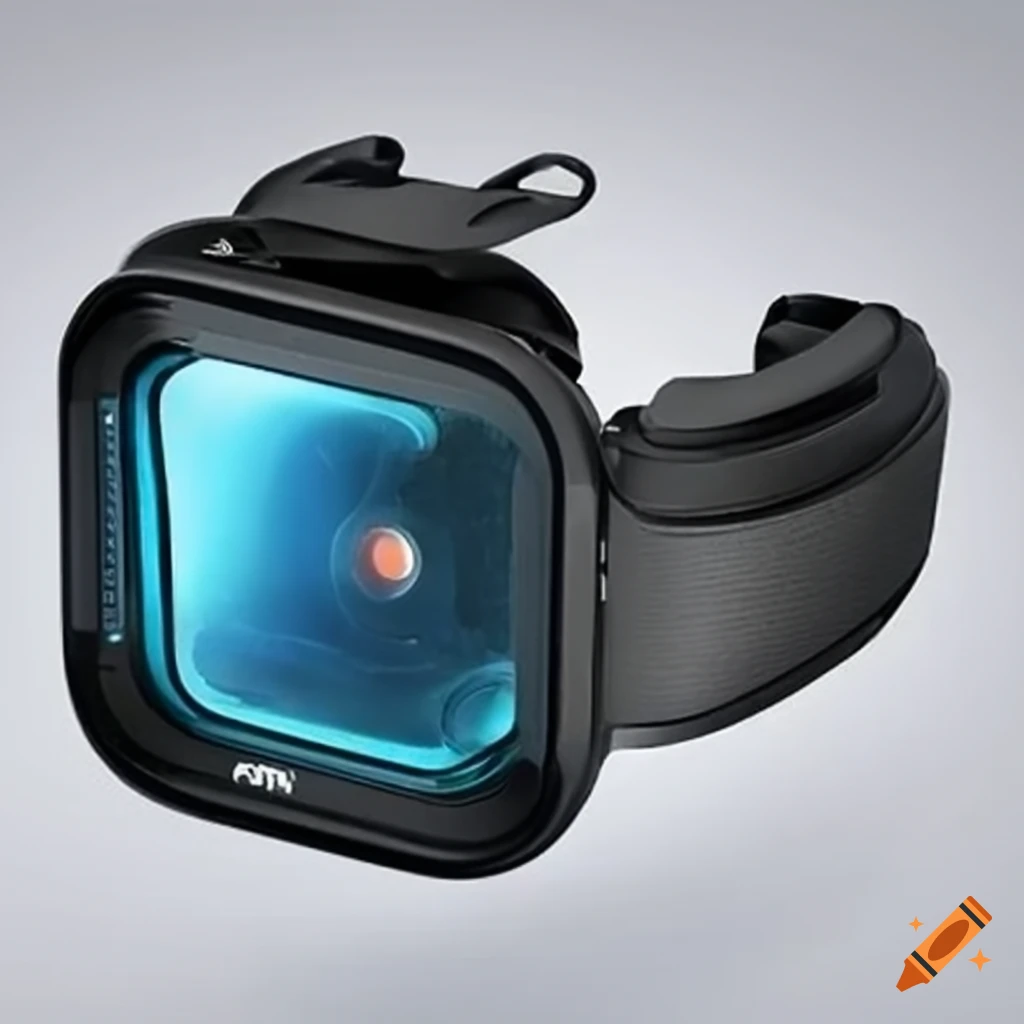 Smart lens wearable device on Craiyon