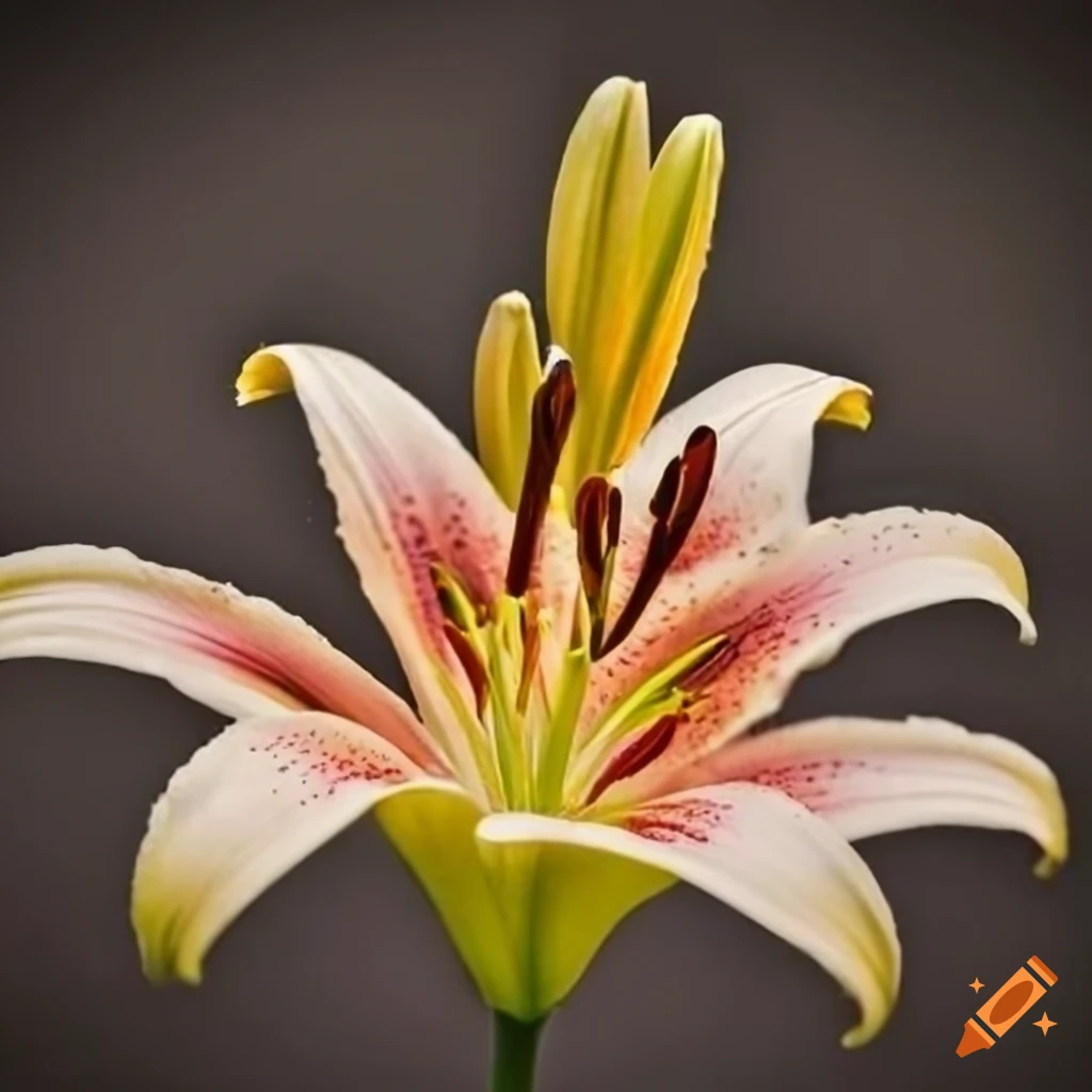 Close-up of a lily flower