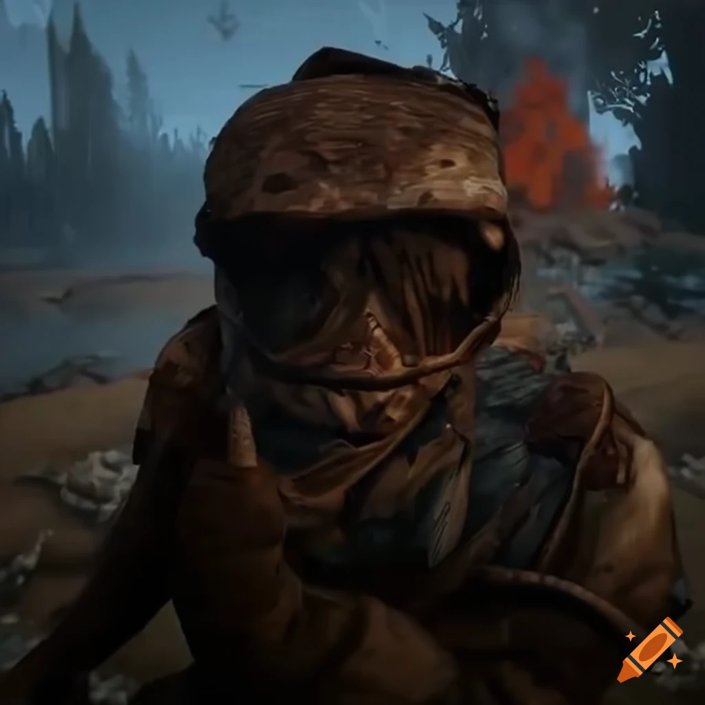 Rust game logo on Craiyon