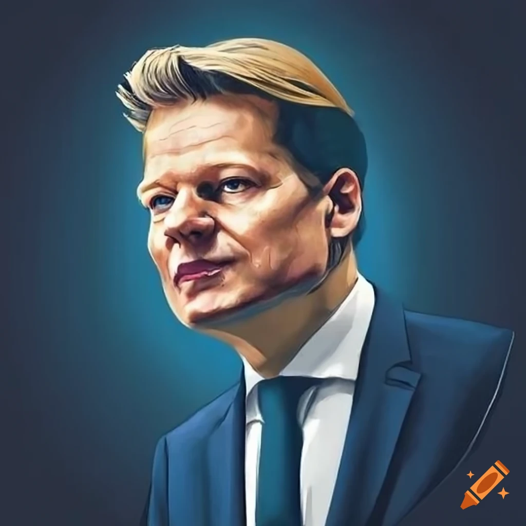 Pieter omtzigt election poster on Craiyon