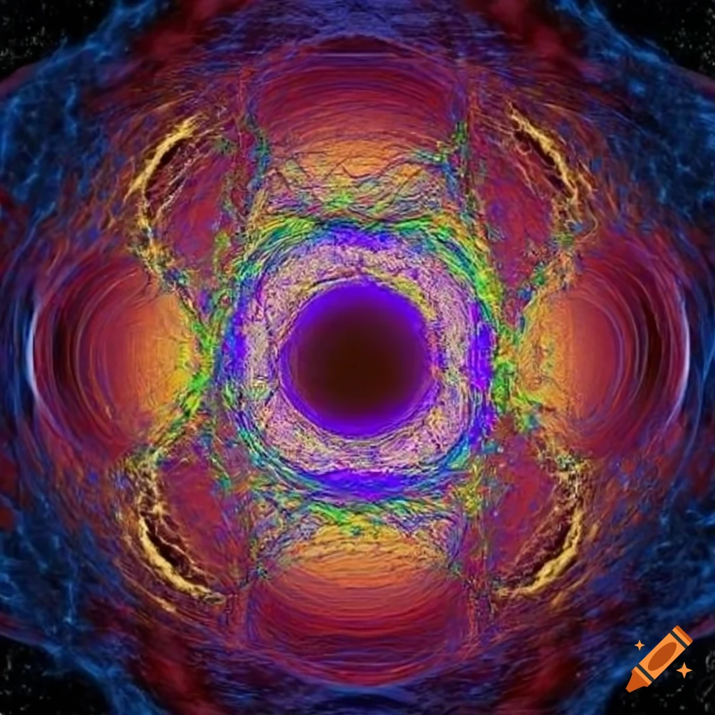 Visualization of complex torus action on algebraic quantum moduli space on Craiyon