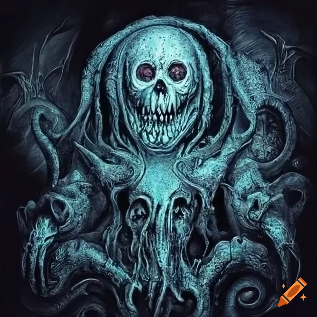 Lord of the night death metal band artwork on Craiyon