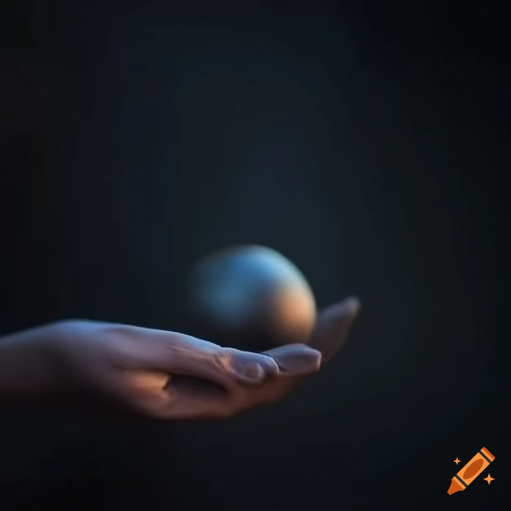 Medium sized ball with screw on caps and a spoon on Craiyon