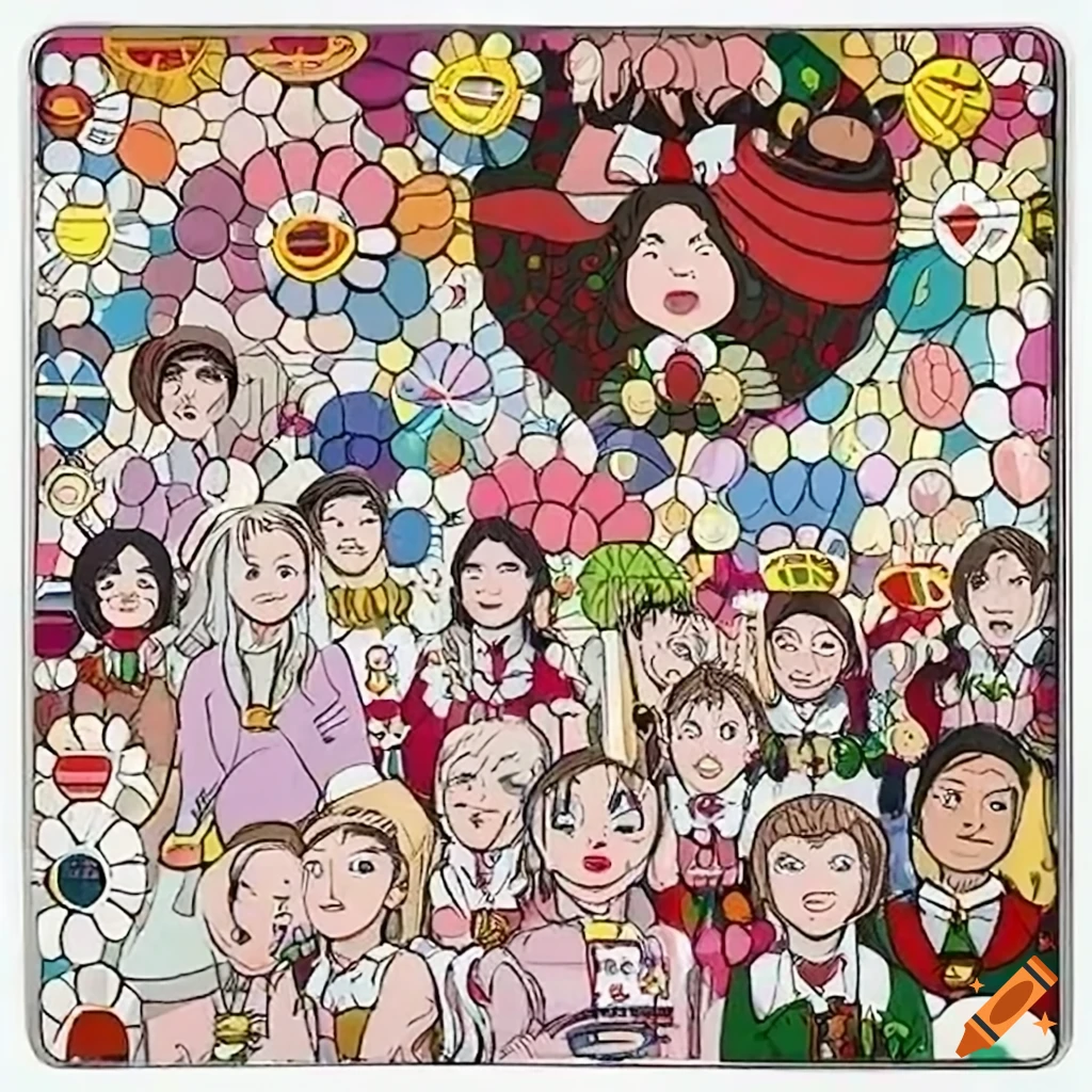 Artwork featuring characters from derry girls on Craiyon