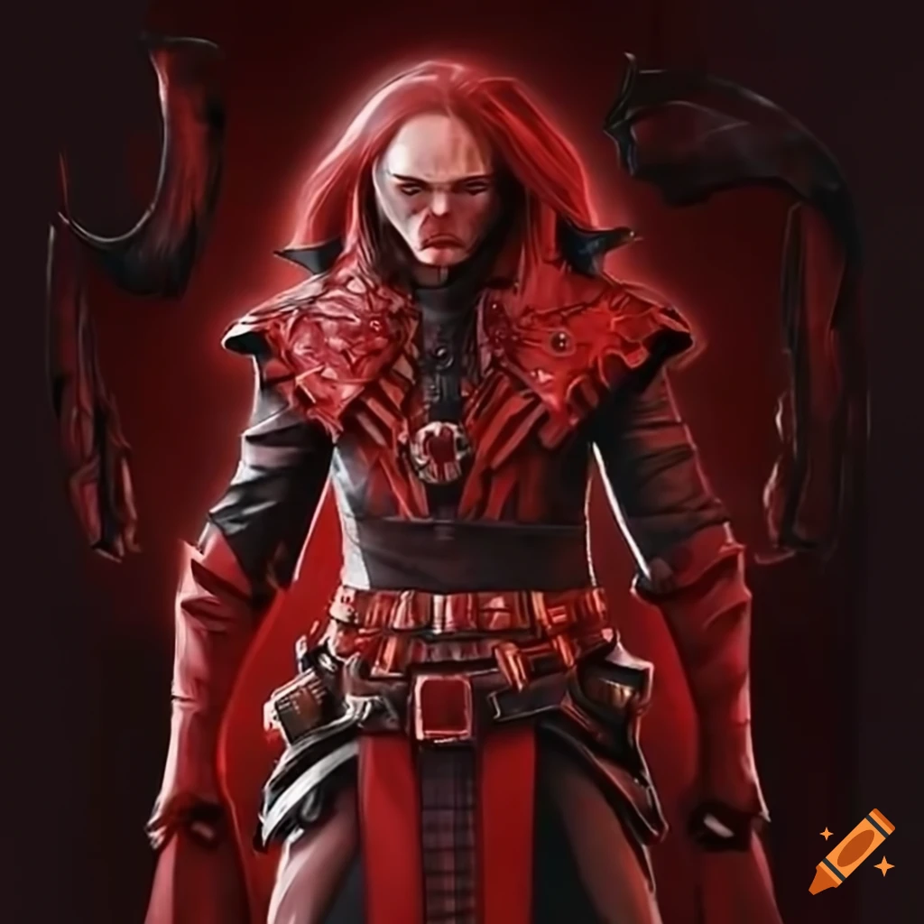 Image of a red warlock