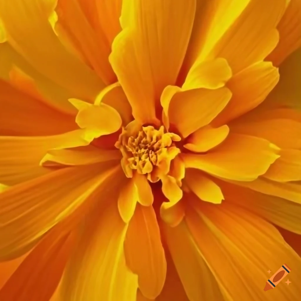 Marigold color background on Craiyon