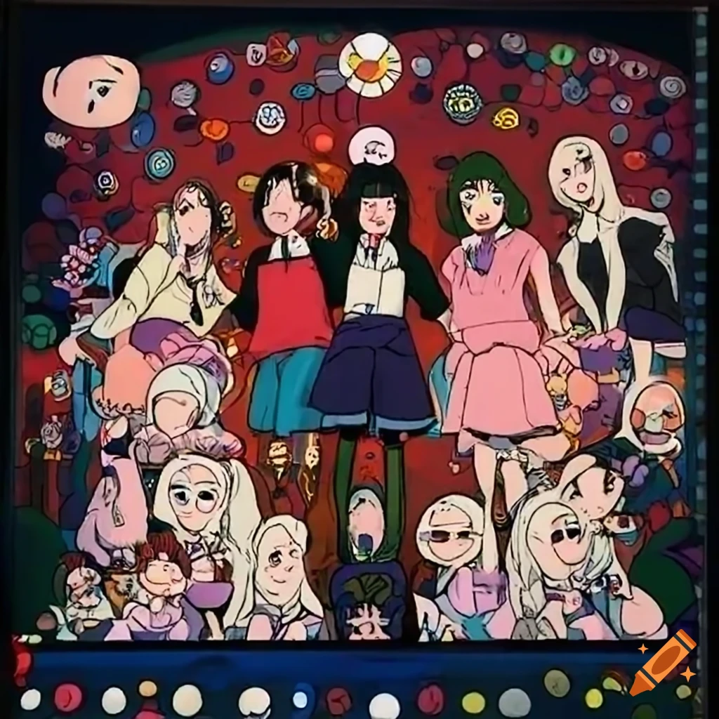 Collaborative artwork by derry girls artists on Craiyon