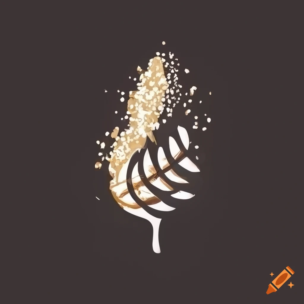 Logo design with flour theme