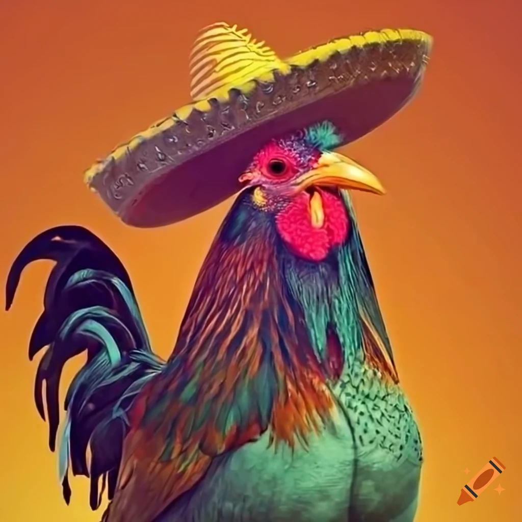 Rooster with italian flag colors representing the spirit of italia on ...