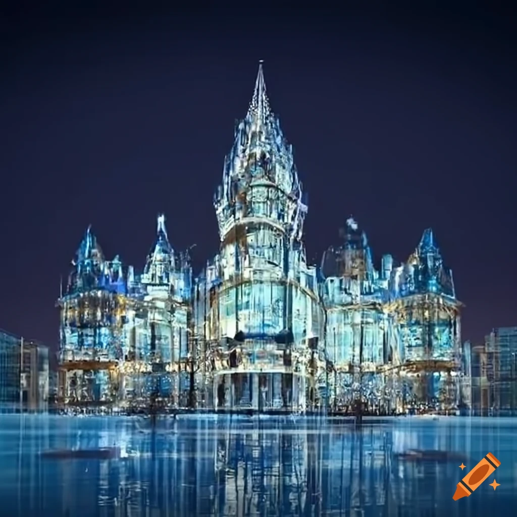 Crystal mall interior