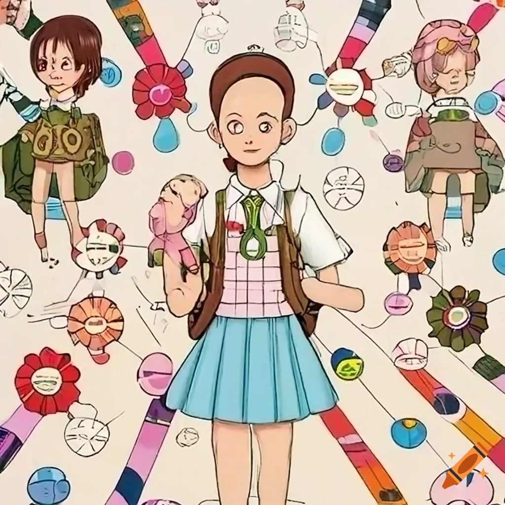 Collaborative artwork of derry girls by various artists on Craiyon