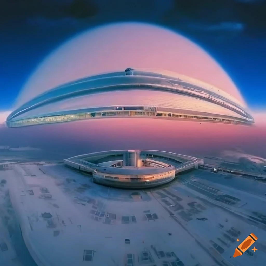 Suburban building with rolling hills and sunshine on Craiyon