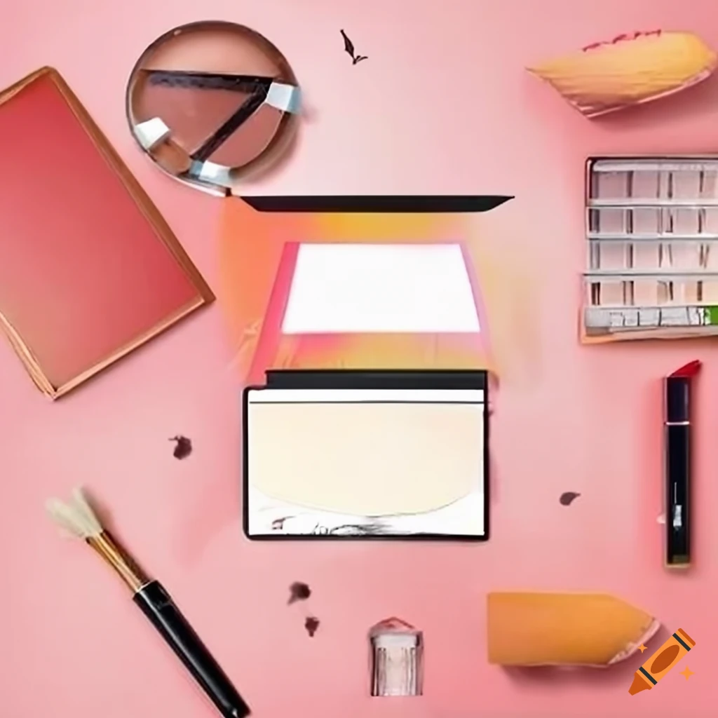 Captivating book cover for 'the art of expression: mastering makeup ...