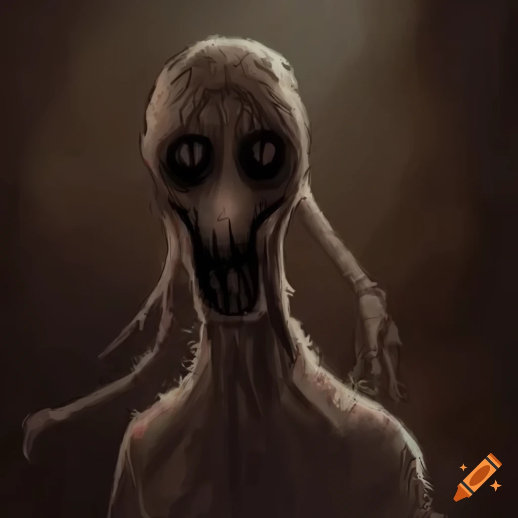 Artistic depiction of horror character on Craiyon