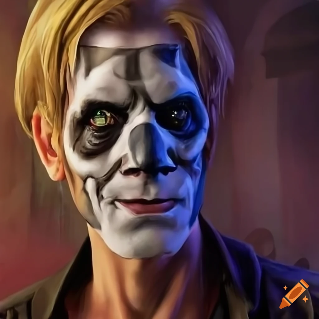Hyper realistic artwork of shaggy as papa emeritus on Craiyon