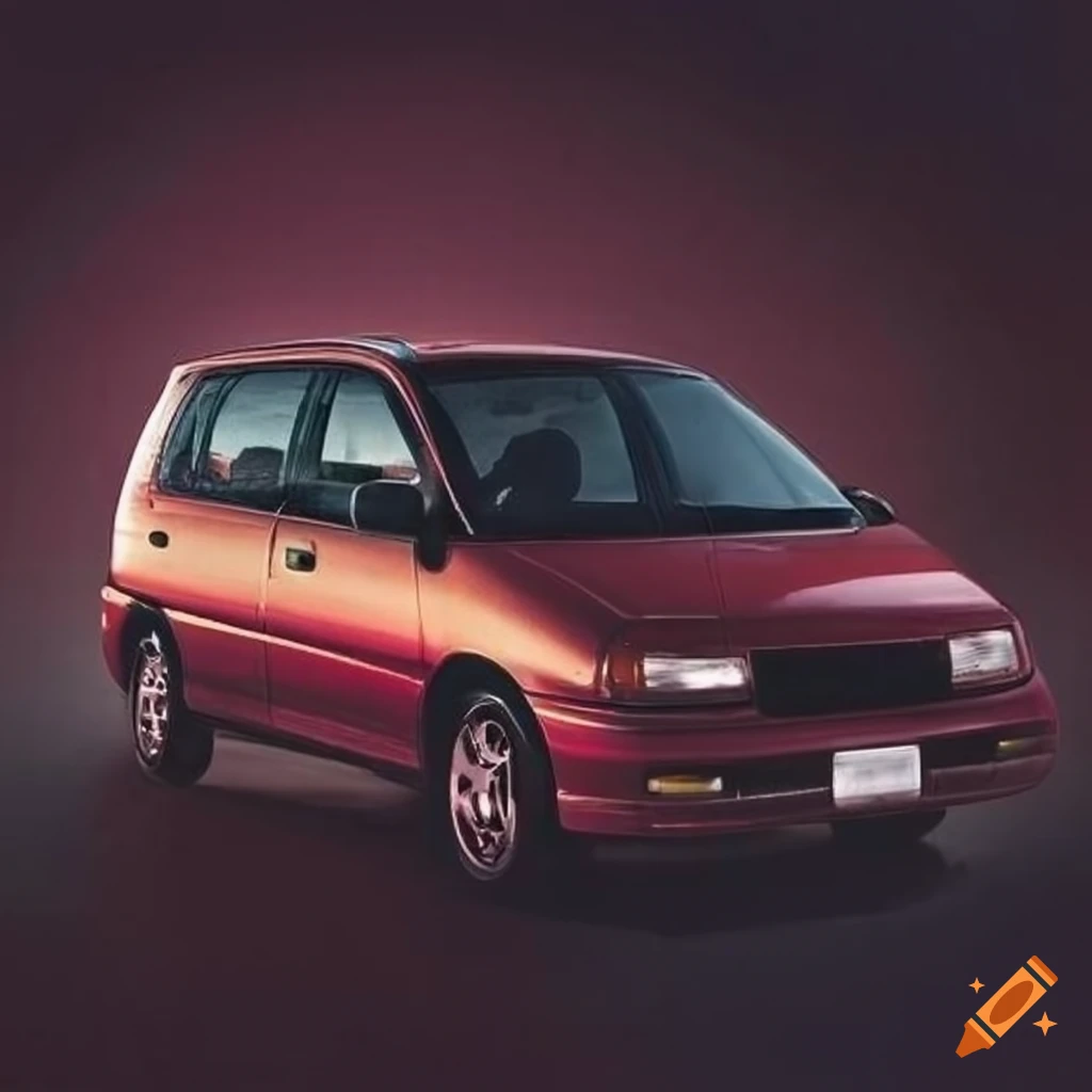 Modified car with a mix of 1992 Saturn SW and 1995 Daihatsu Move front ...