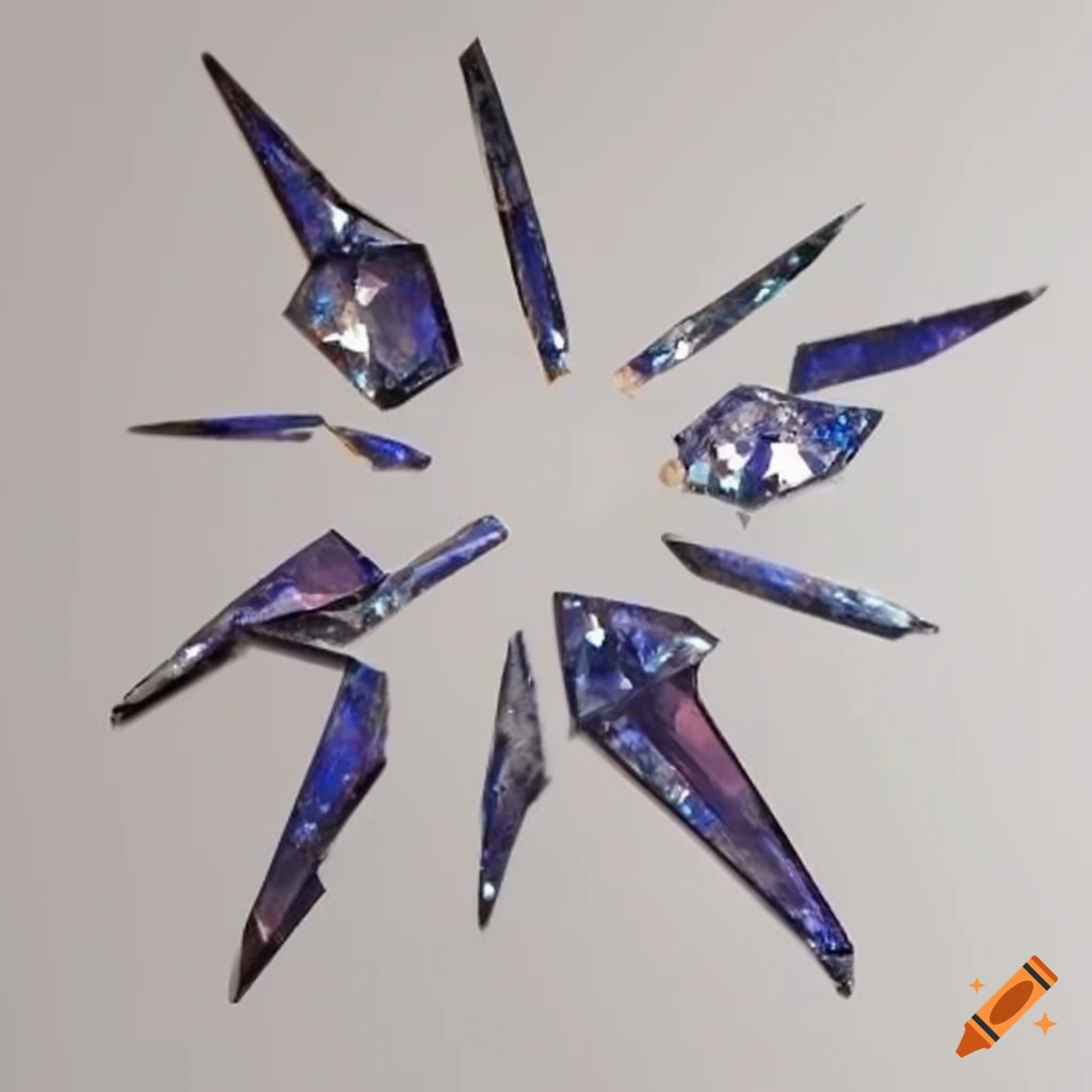 Shattered crystal gem