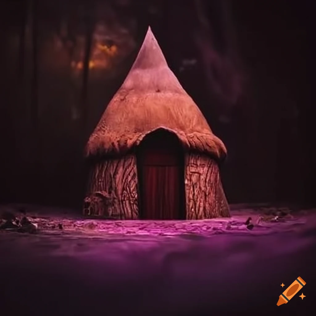 Indie hut selling crystals and tarot cards