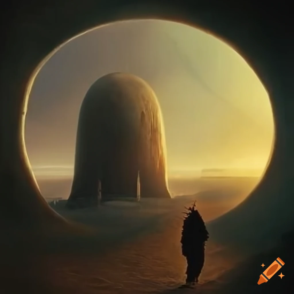 Dystopian research facility inspired by zdislav beksinski's art on Craiyon