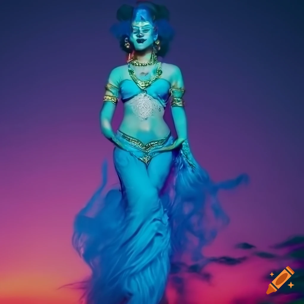 Photograph Of Astral Form In The Sky Resembling A Genie Or Air Elemental photograph-of-astral-form-in-the-sky-resembling-a-genie-or-air-elemental