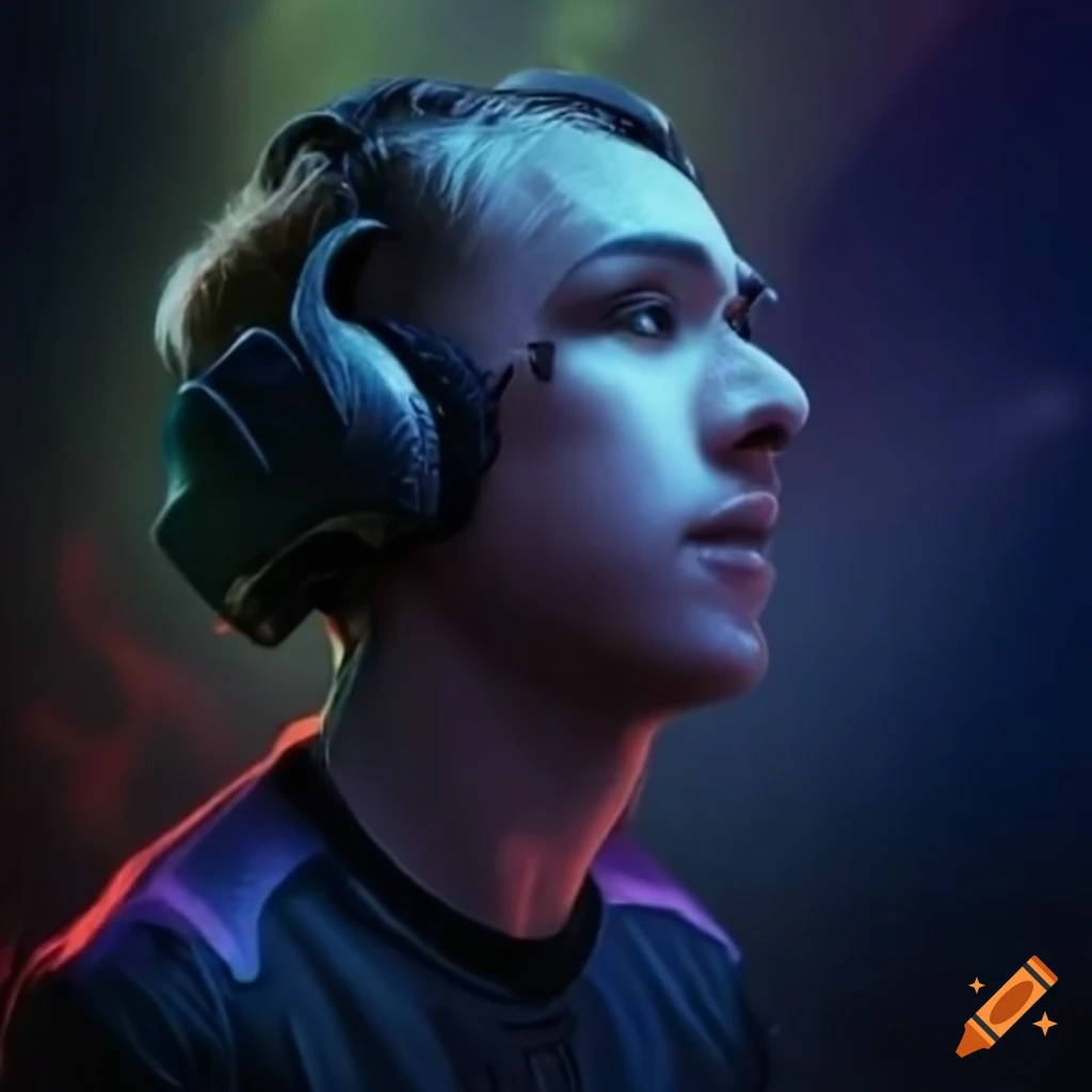 Passionate esports competitor