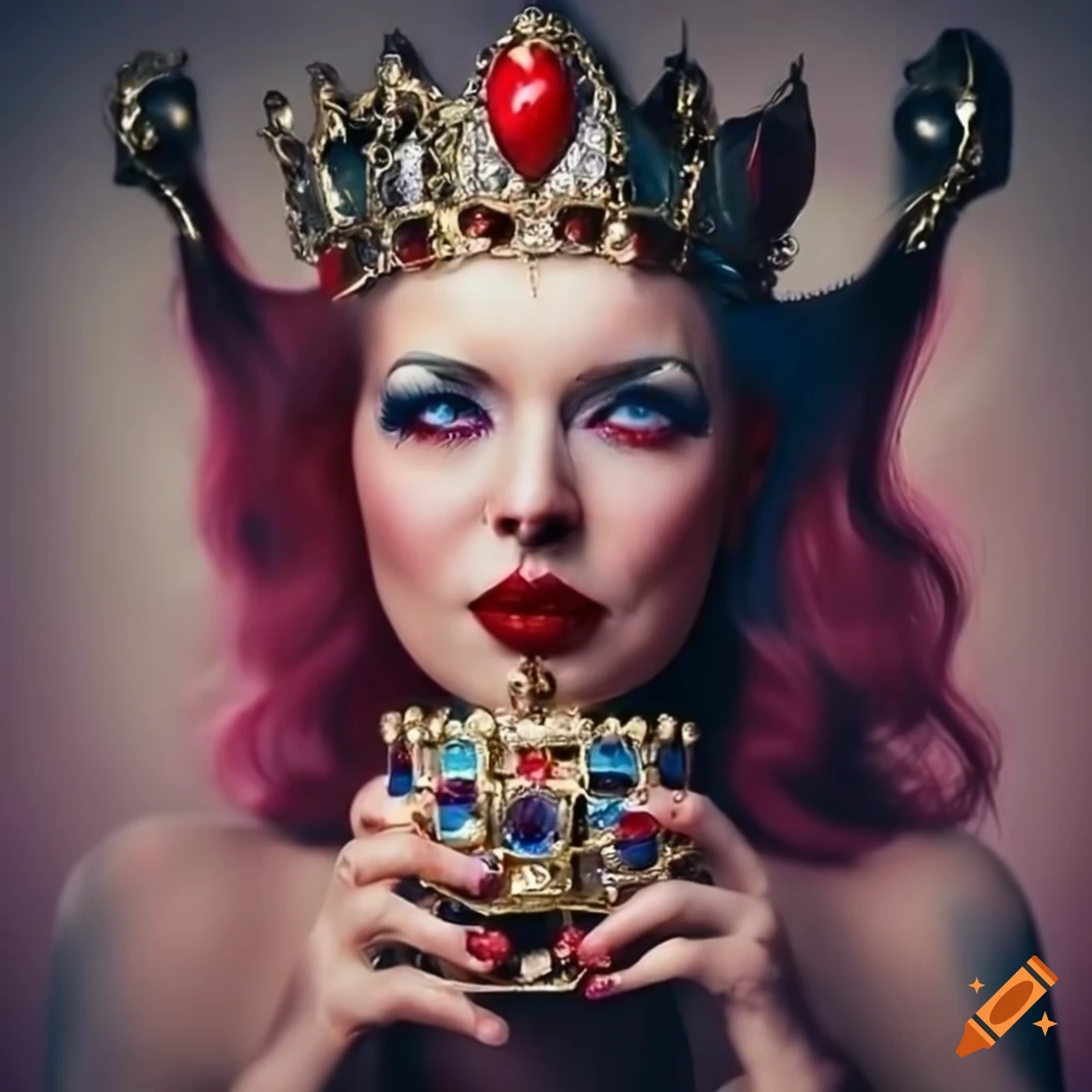 Stunning maiden on Craiyon