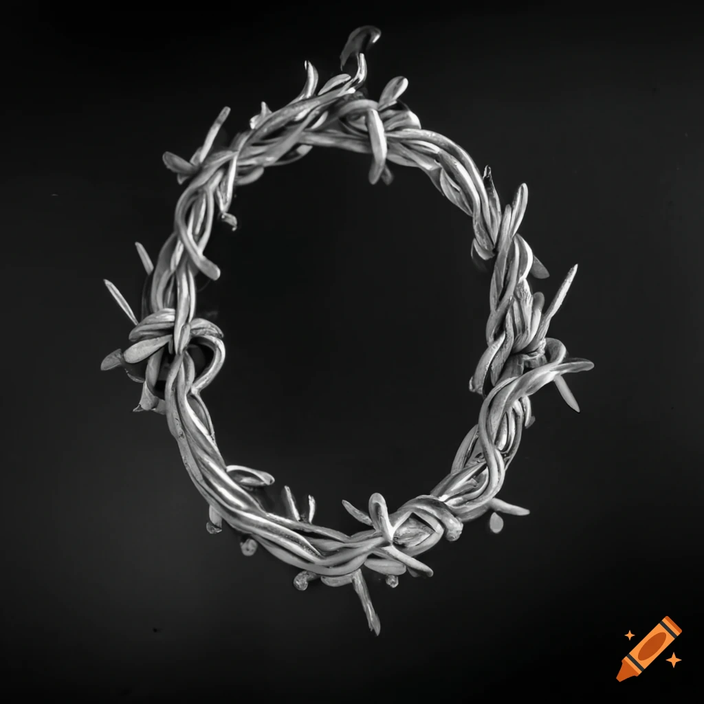 Wires with 2d texture in a metallic and slightly rusty design on Craiyon