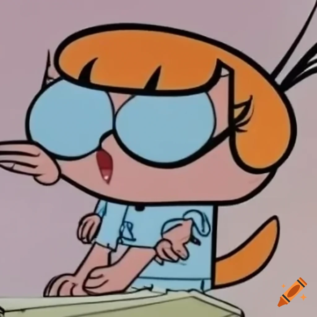 Dexter's laboratory and turma da monica crossover image with kids and cats