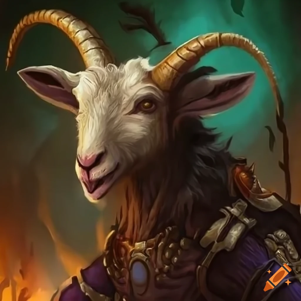 Goats playing a game of dungeons and dragons on Craiyon