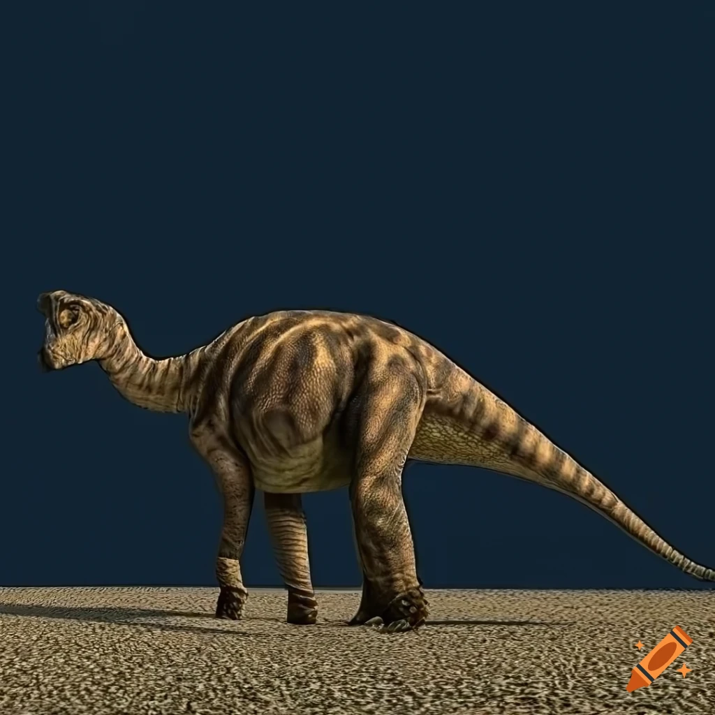 Parasaurolophus in black and white on Craiyon