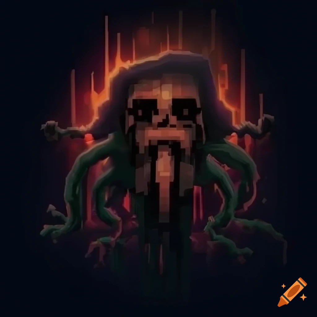 Logotipo De Calavera De Minecraft Punisher Star Skull Pentagram