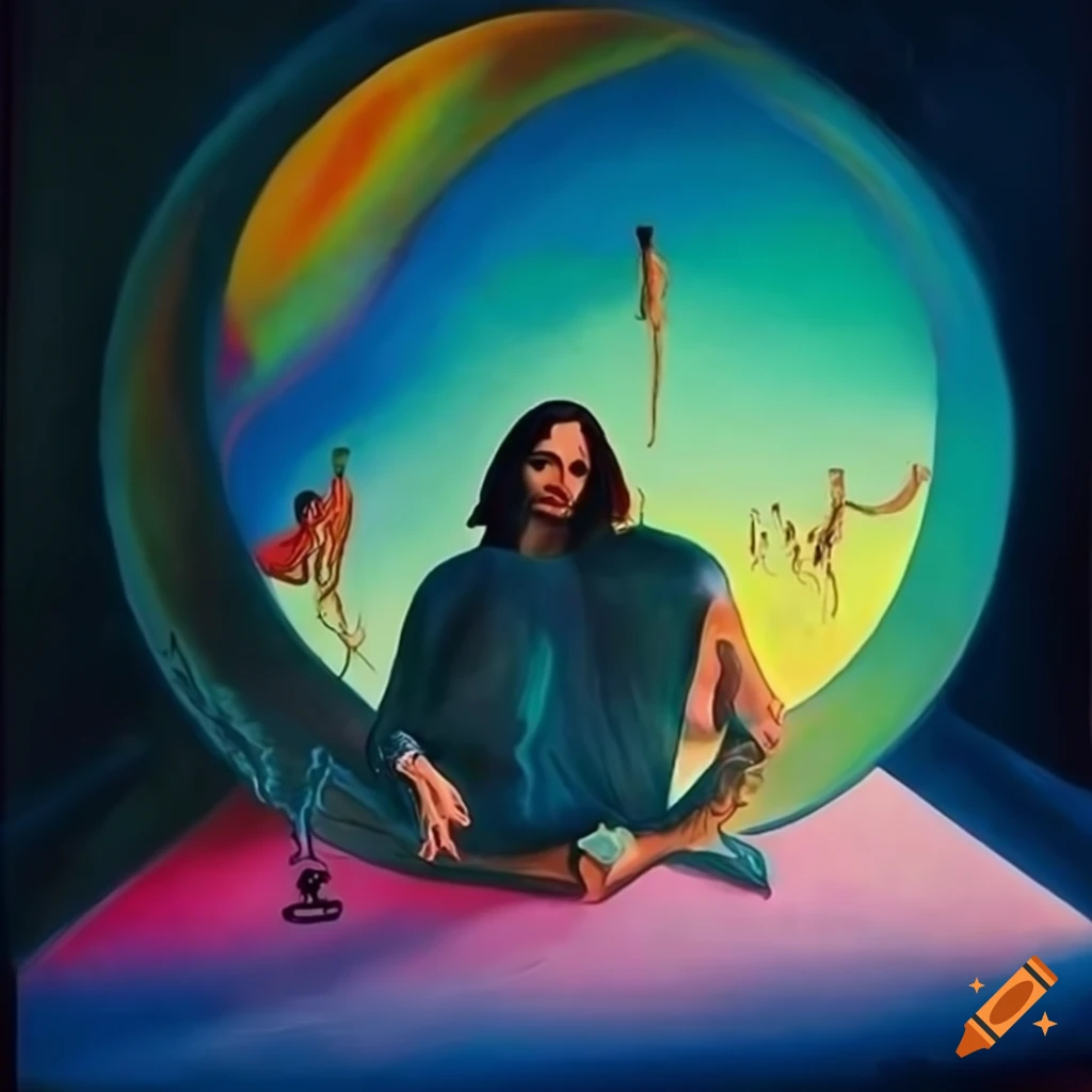 Artistic depiction of tame impala's currents album cover