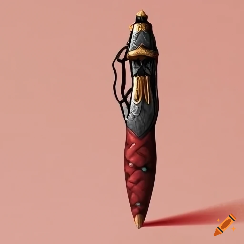 Fantasy pen illustration on Craiyon