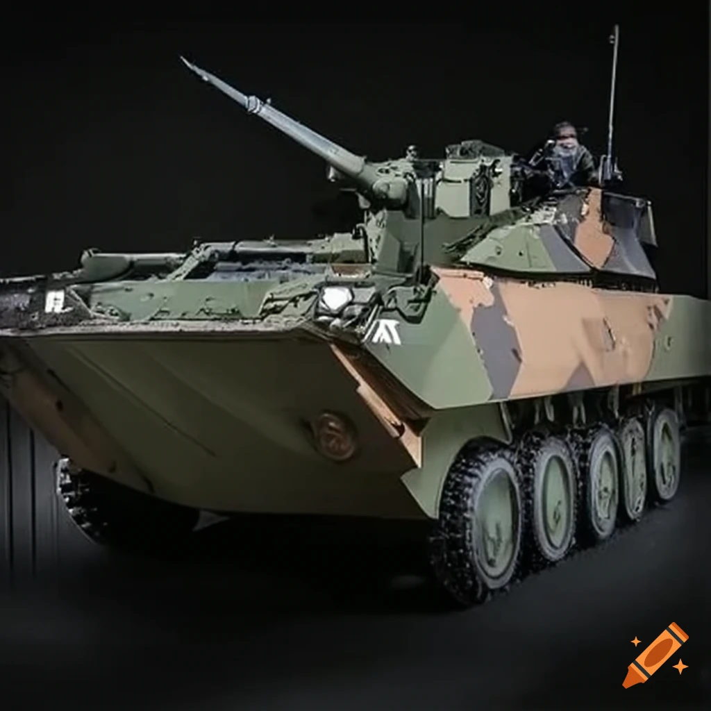 Akv 2100 armored amphibious vehicle