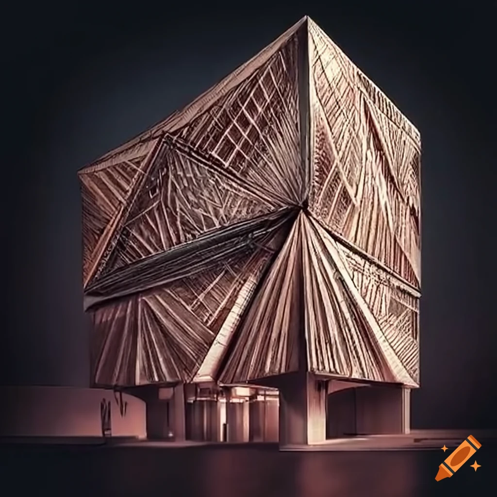 Image of advanced architecture on Craiyon